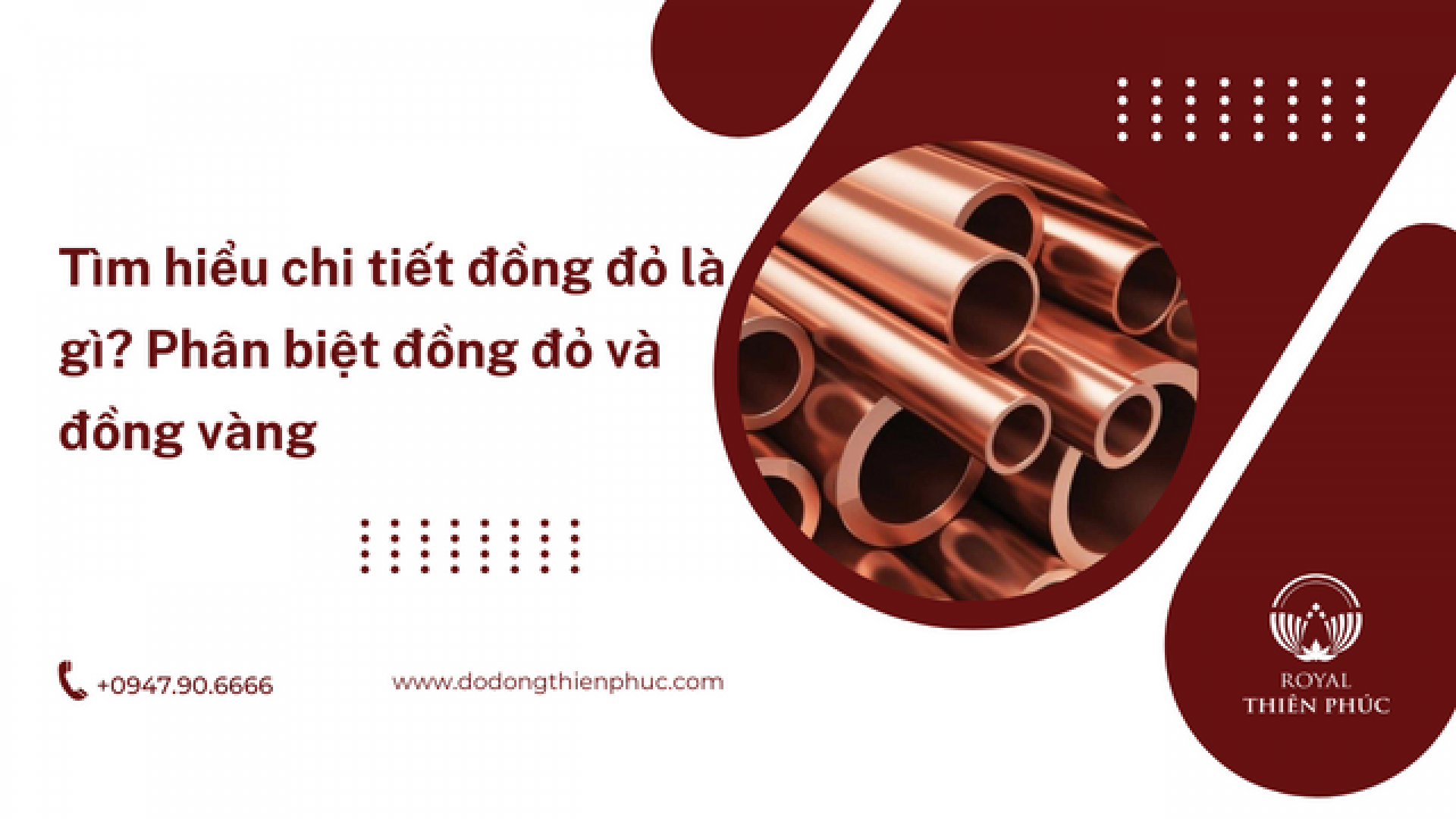 Đồng đỏ là gì? Phân biệt đồng đỏ và đồng vàng